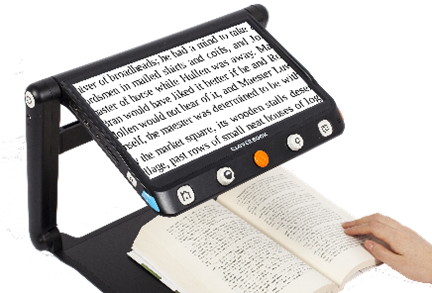 Clover Book Lite video magnifier – Quantum Reading Learning Vision