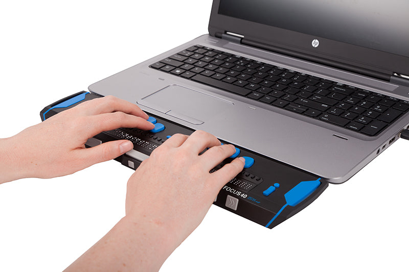 Focus 40 Blue Braille Display (Gen 5) – Quantum Reading Learning Vision